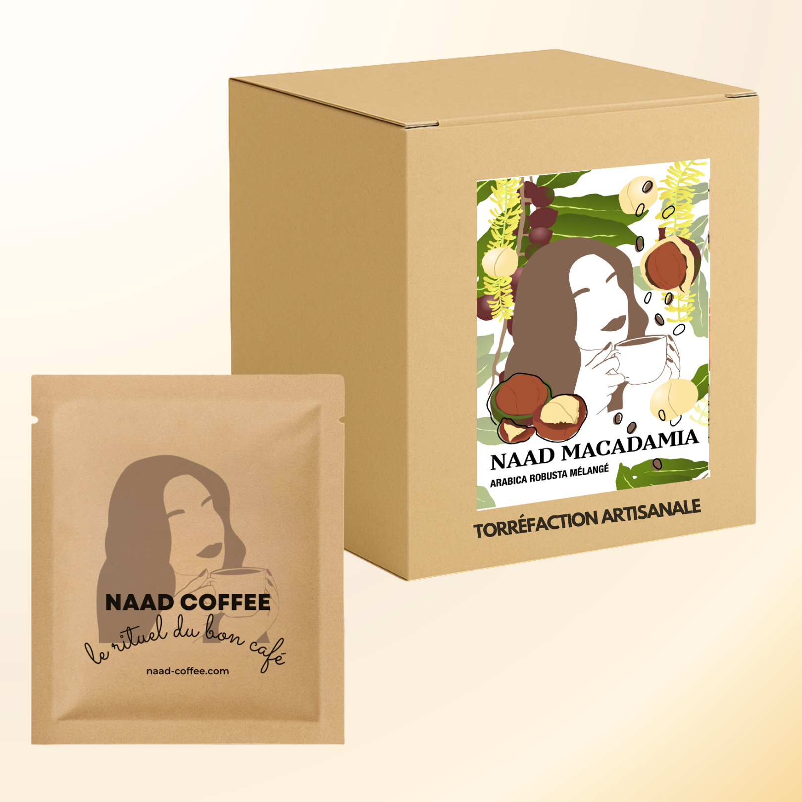 Boîte de 10 monodoses - Naad Macadamia – Naad Coffee